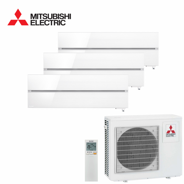Aer conditionat Triplusplit Mitsubishi Electric | Multisplit Mitsubishi ...