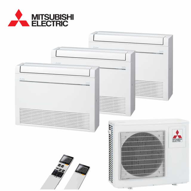 Aer conditionat Triplusplit Mitsubishi Electric | Multisplit Mitsubishi ...
